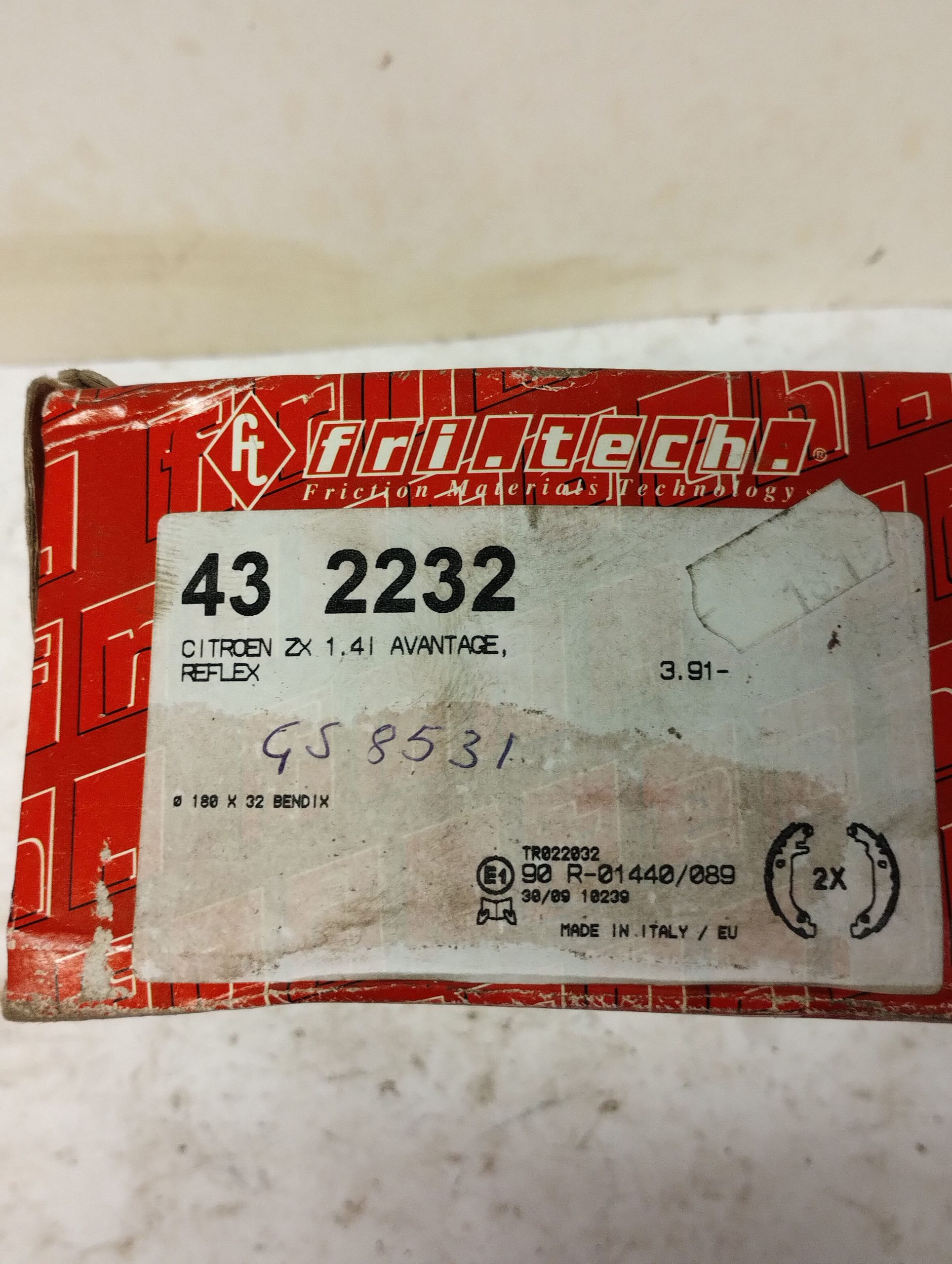 JARRUKENGÄT 432232 - Wanhat Varaosat